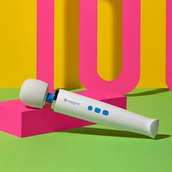 Magic Wand Mini Cordless Rechargeable Vibrator | Brookstone Dev